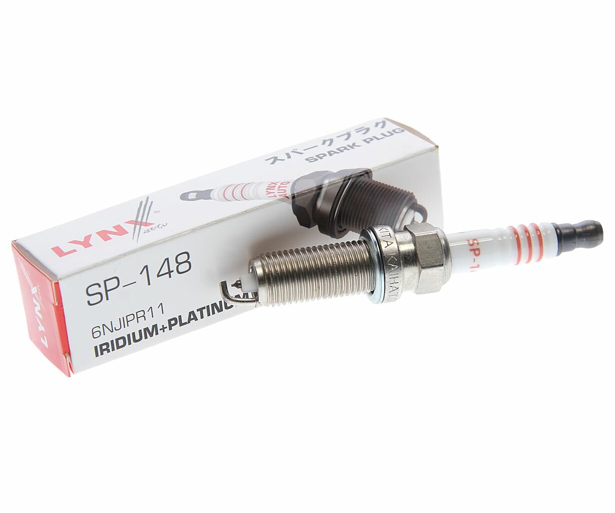 Свеча зажигания NISSAN Micra, Note, Qashqai, Tiida, X-Trail RENAULT Laguna IRIDIUM+PLATINUM LYNX