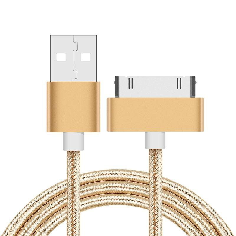 1M 2M USB-кабель для быстрой зарядки iPhone 4 4s 3GS 3G iPad 1 2 3 iPod Nano touch 30 Pin оригинальный адаптер зарядного