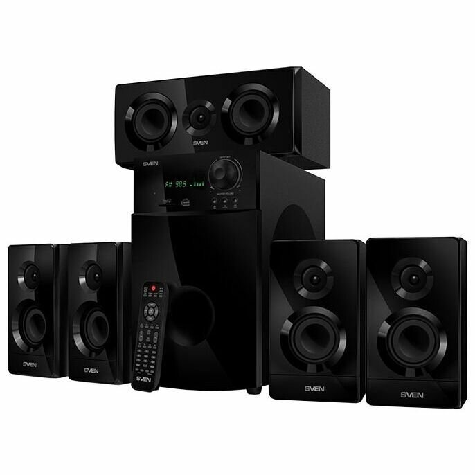 Акустическая система 5.1 SVEN HT-210 черный