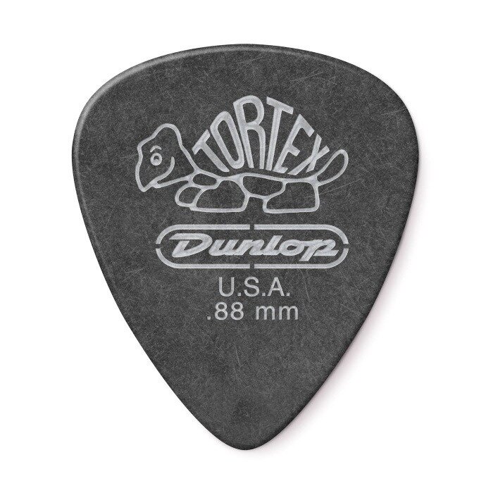 Набор медиаторов 12шт. Dunlop 488P.88 Tortex Pitch Black