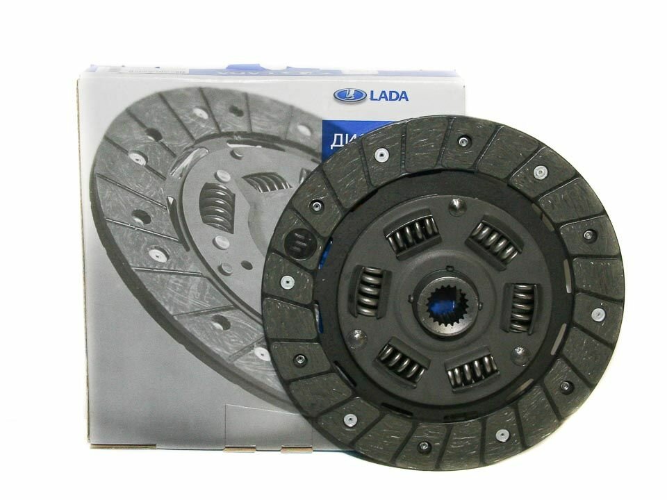 Диск сцепления 2101 07 ВИС фирм упак Лада Имидж 21070160113000