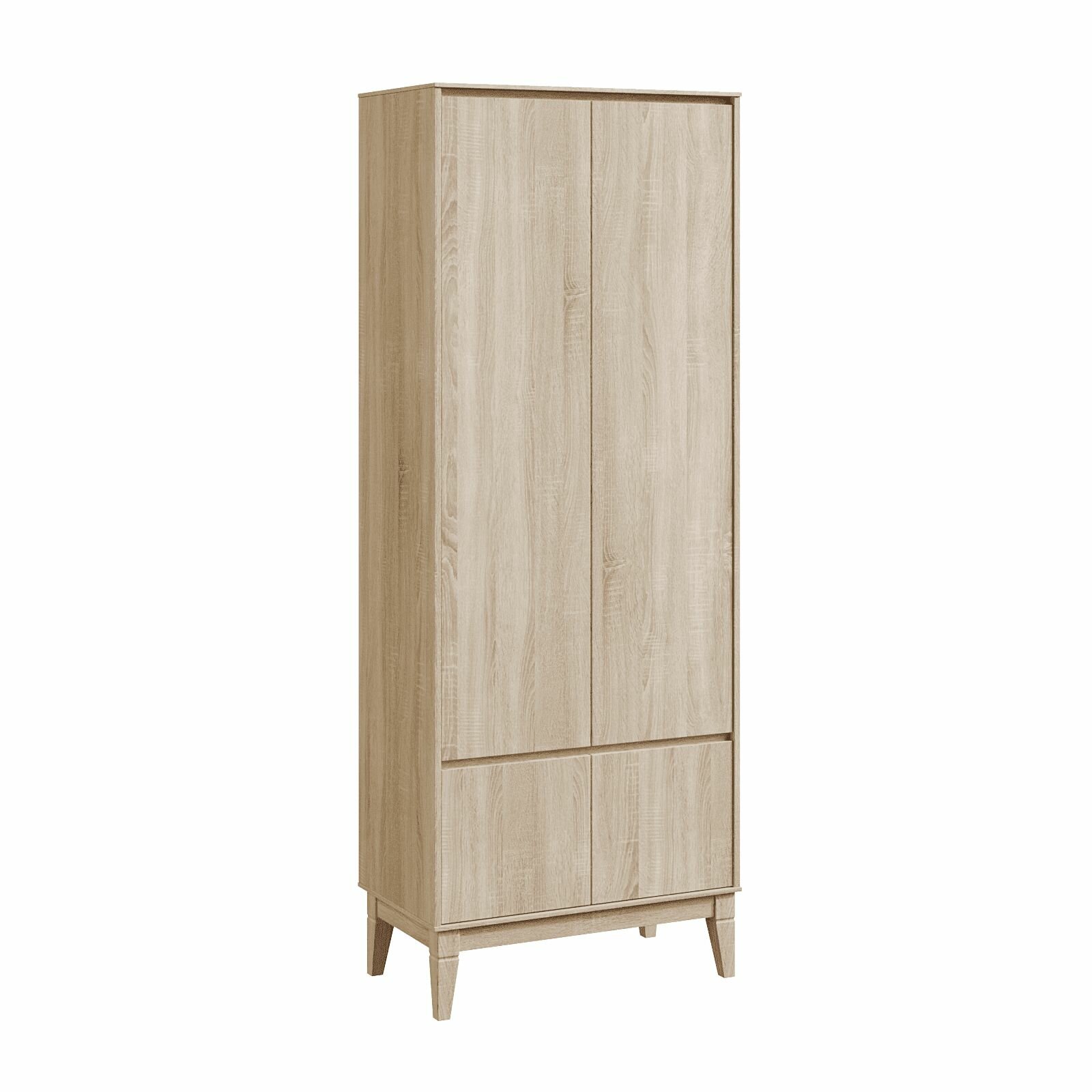 Шкаф для белья Владимирская мебельная Фабрика "Сканди", ЛДСП, 78х44х206 см