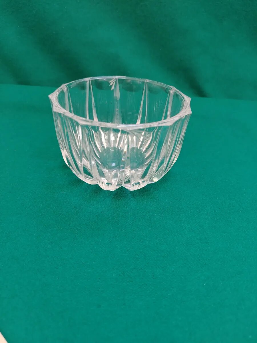 Хрустальная ваза времен СССР, винтаж