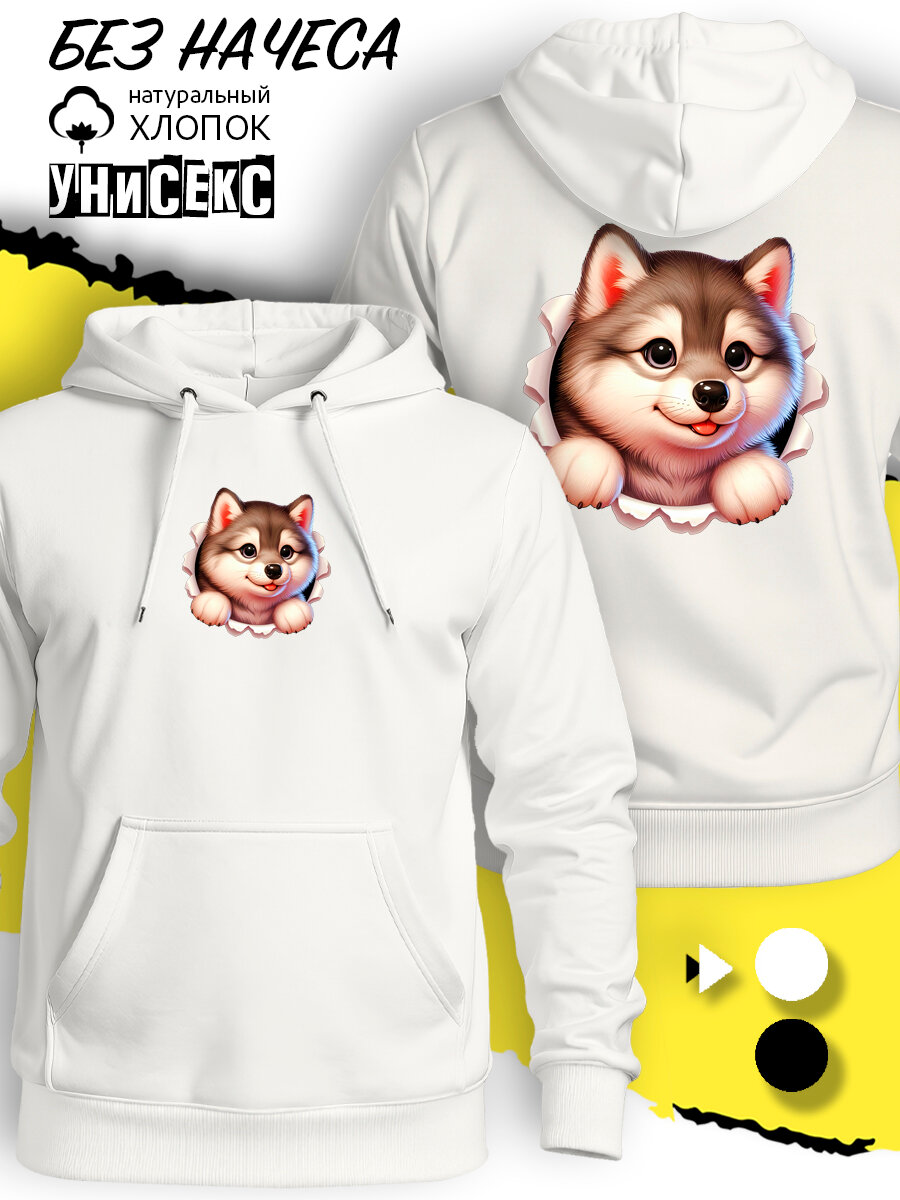 Худи Толстовка свитшот с волком