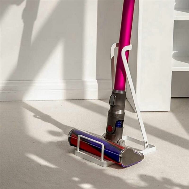 Вакуумная подставка Стальной держатель для ручного электрического веника Кронштейн подставки Вакуумный