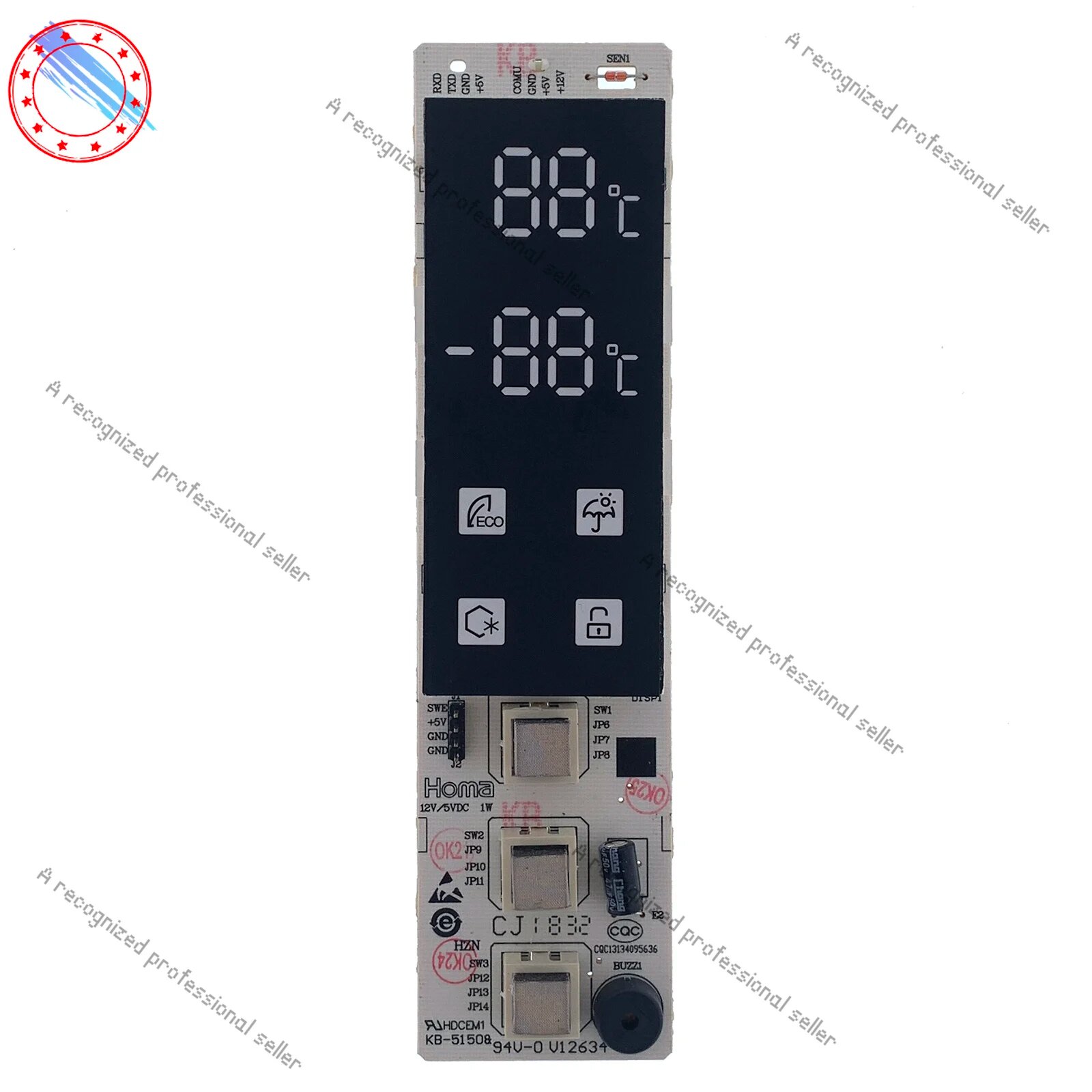 W27-51 0321801749 Плата управления панелью дисплея холодильника/холодильника для Leran CBF 210 IX/220 IX