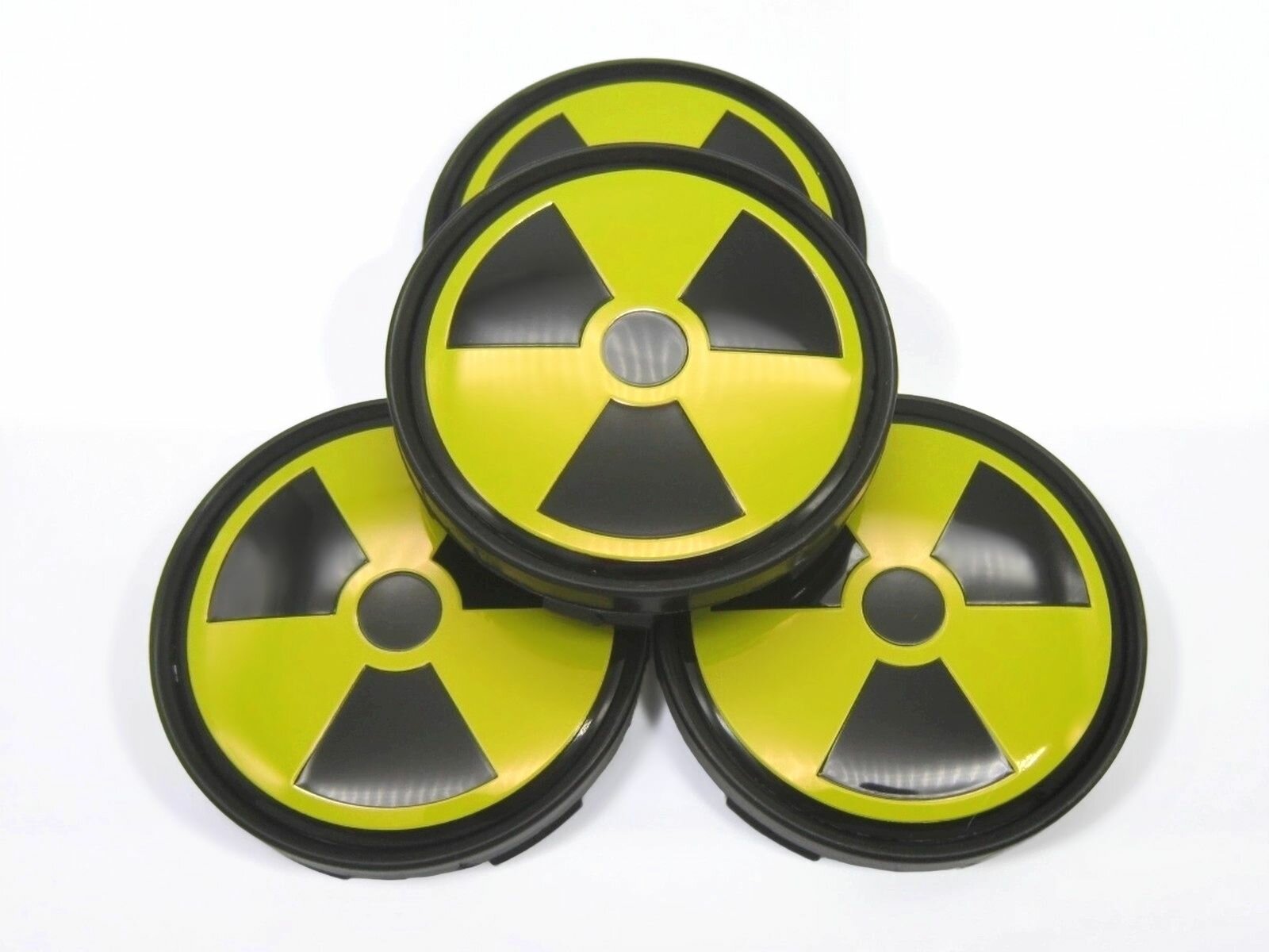 Колпачки заглушки на литые диски Радиация 59/56/10 мм, комплект 4 шт.