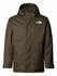 Пальто The North Face Snowquest, размер 6 лет, зеленый,