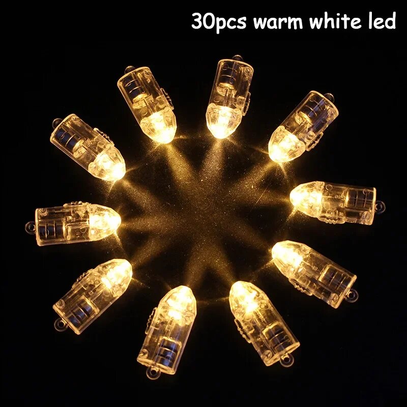 30шт. Warm White LED, Lights