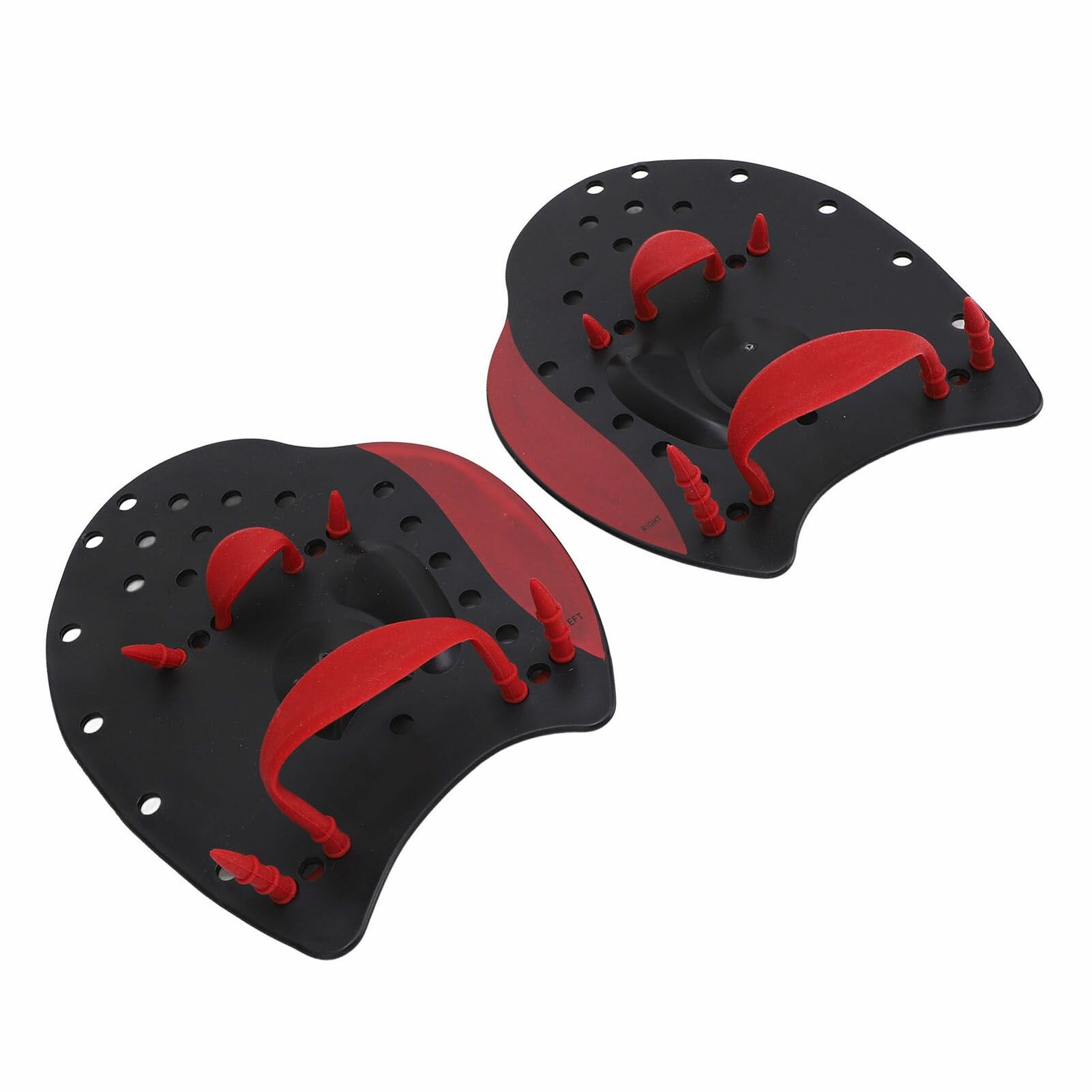 1 пара плавающих лопаток из силикона и полипропилена, регулируемые ласты для рук, ласты, вспомогательное средство для обучения плаванию для мужчин и женщин, размер S