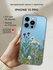 Чехол на Apple iPhone 13 Pro / Айфон 13 Про с принтом "Дикие полевые цветы", про...