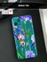 Чехол на Wiko T10 / Вико Т10 с принтом "Синие ирисы", прозрачный