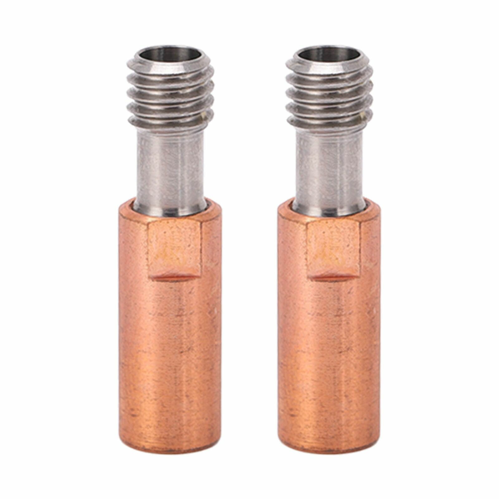 2 шт. сопла из сплава Ti и меди для 3D-принтера Ender 3 3 V2 3 Pro Hotend, диаметр 4,1 мм