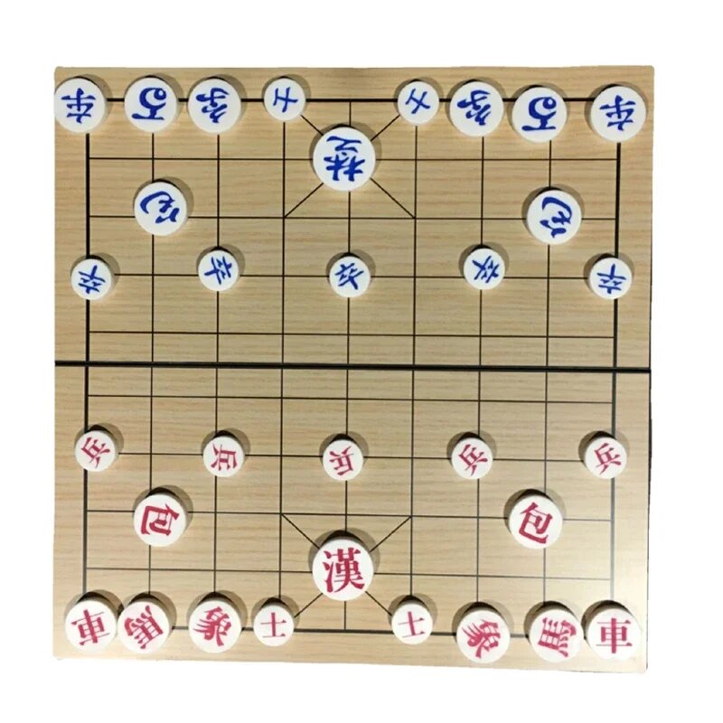 Южная Корея GANGGI Chess Xiangqi Set Портативная складная доска 25*25 см Детская IQ EQ Разработка Janggi Chessman Games