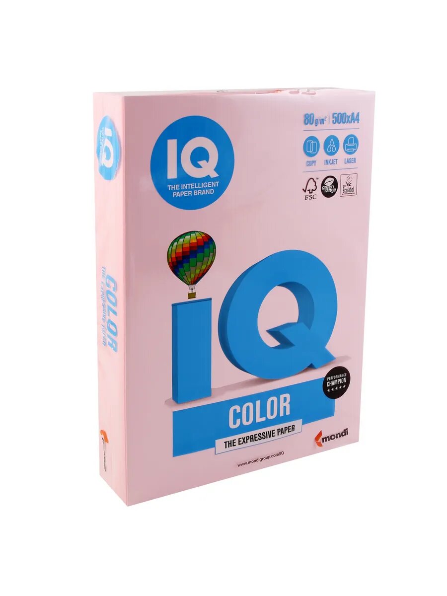 Бумага цветная для принтера А4 500 листов