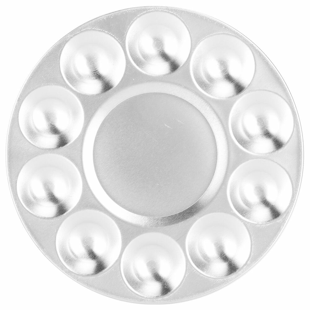 Палитра 10 ячеек (алюминиевая, керамическая, для смешивания)