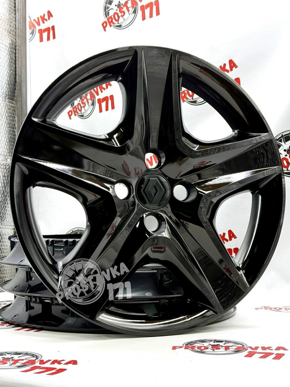 1шт Renault Sandero, Logan Stepway AK A148 (BL) (R16) колпаки на колеса