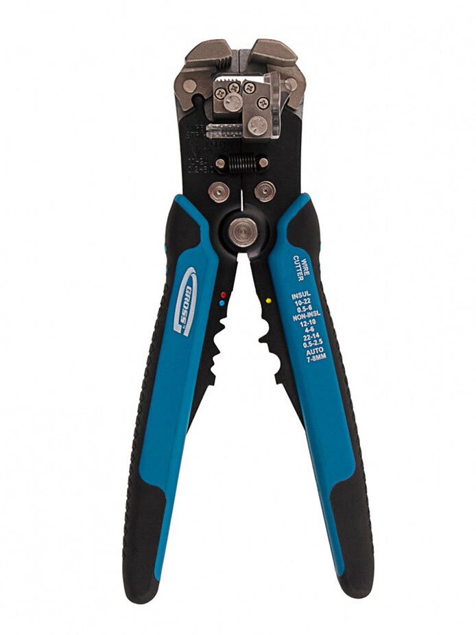 Щипцы 210 мм ручные для резки и зачистки проводов (17718)