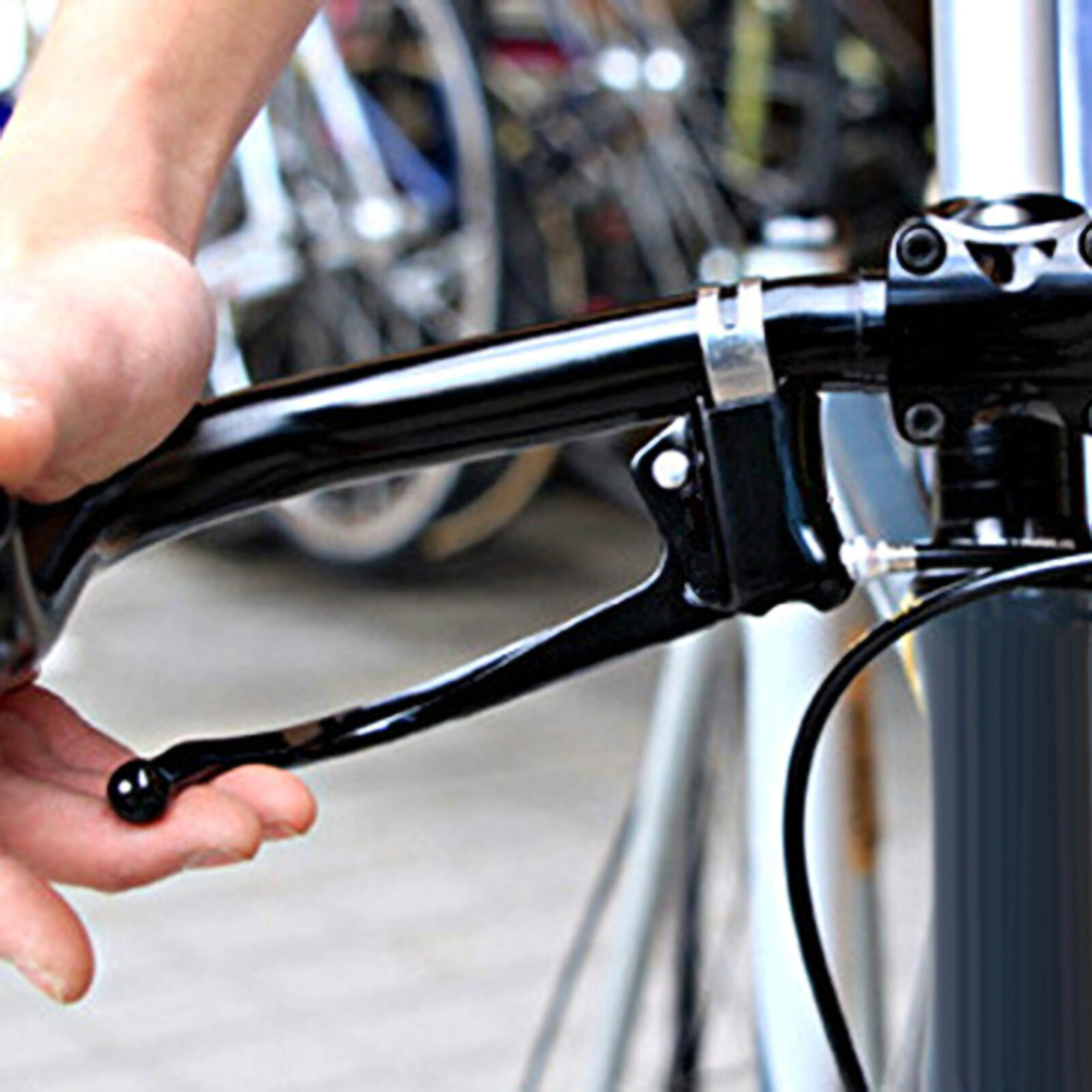 1 Pair Bike Brake Lever City Retro Road Handlebar Bent Bar Fixed Gear Handle Part