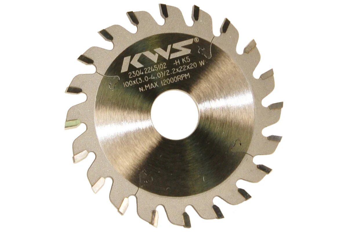 KWS диск пильный подрезной 120х20х3.0-4.0 мм, 24T W K5 02050-120203040024W.