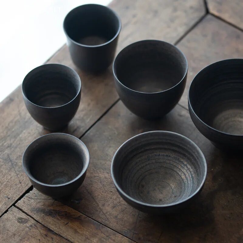 Ретро керамическая чашка JINGDE TEA SET, E, See options chart — фото 1