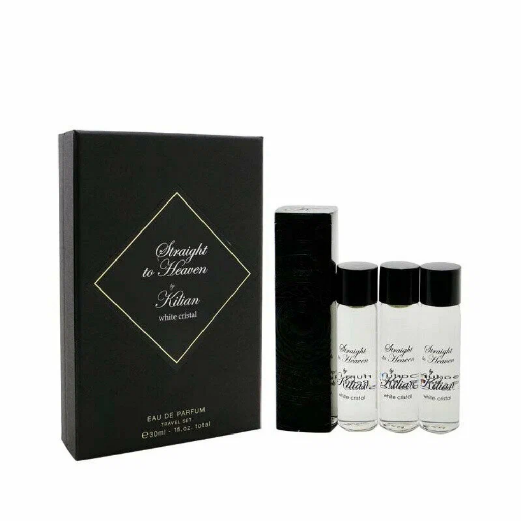 Парфюмерный набор By Kilian Straight to Heaven White Crystal Travel Set, мужская, 2007 г, 4 X 7.5 мл