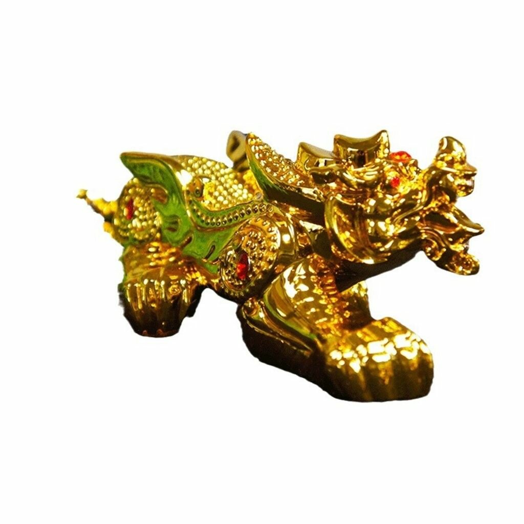 Латунная фигурка крокодилов Pixiu, скульптуры и статуи животных, украшения для аквариума, статуя фэн-шуй, украшение дома