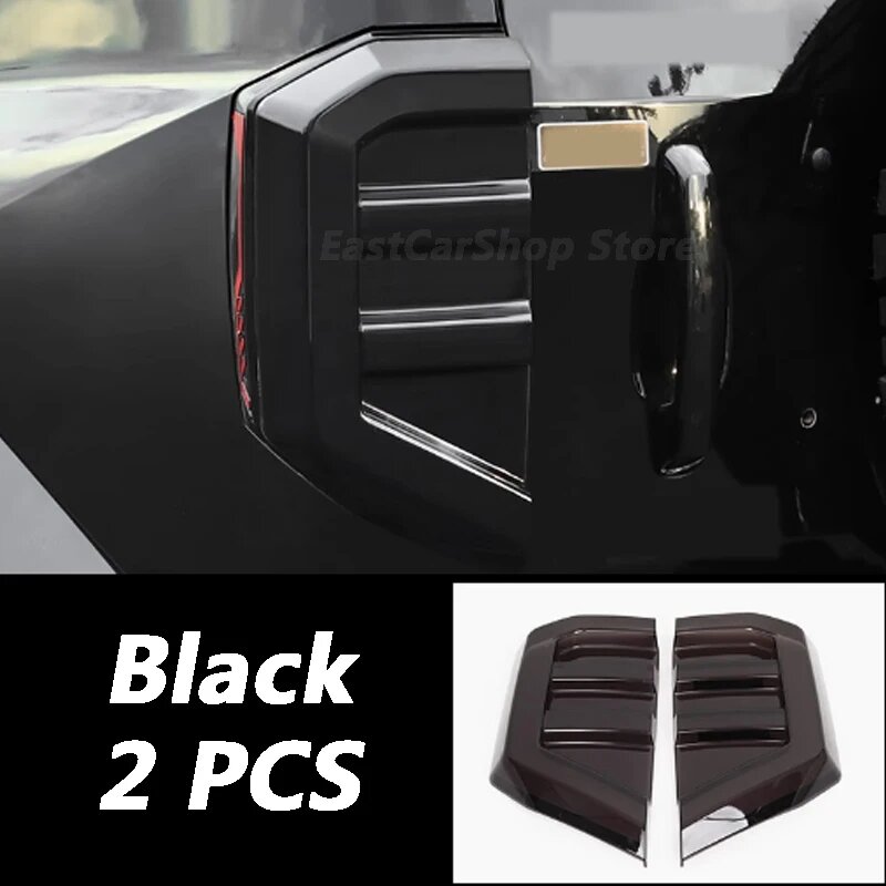 Для Great Wall GWM WEY TANK 400 2023 2024 2025 крышка заднего фонаря автомобиля черная рамка задняя защитная оболочка посылка украшение кузова