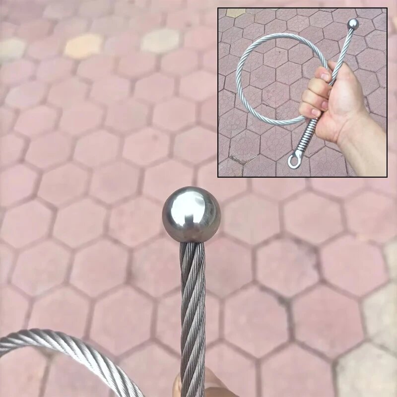 EDC проволочный хлыст из нержавеющей стали JY241001-1