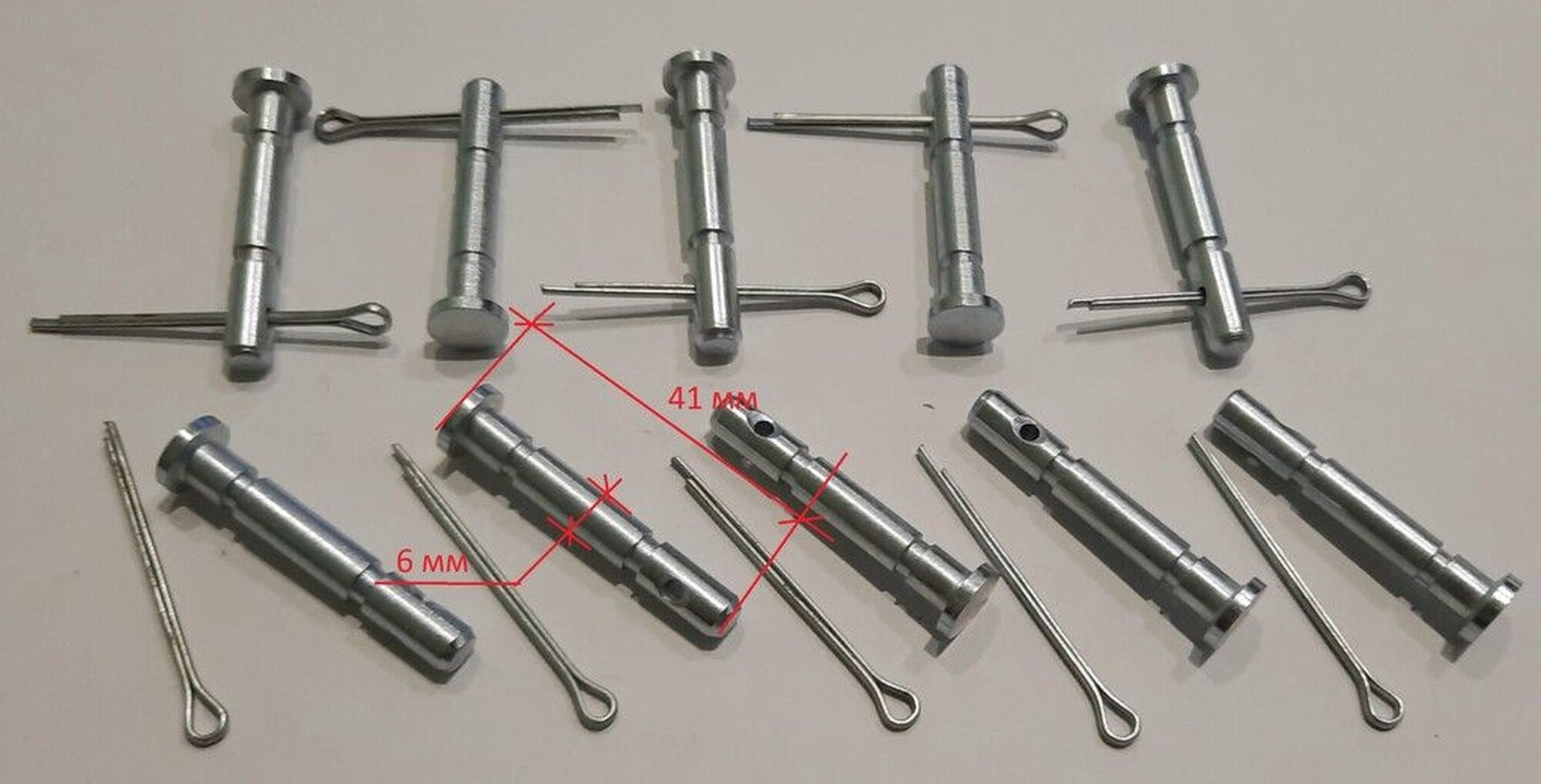 Срезной болт (10 шт) для снегоуборщика MTD, Cub Cadet и Wolf-Garten