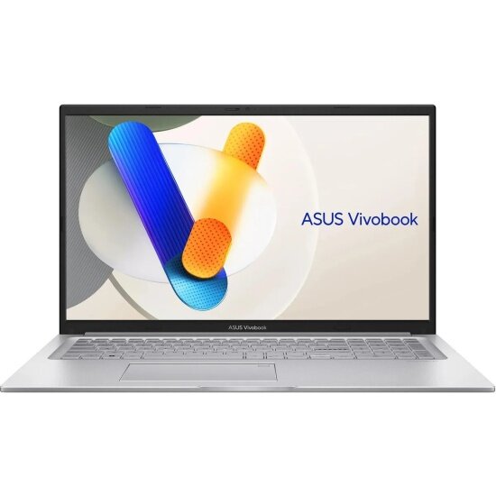 Ноутбук Asus VivoBook 17 X1704VA-AU937 17.3" FHD IPS 60Hz 250nits Core 7 150U(1.8ГГц), 16Гб DDR4, SSD 1Тб, Intel Graphics, без ОС, Cool Silver (90NB13X1-M00E