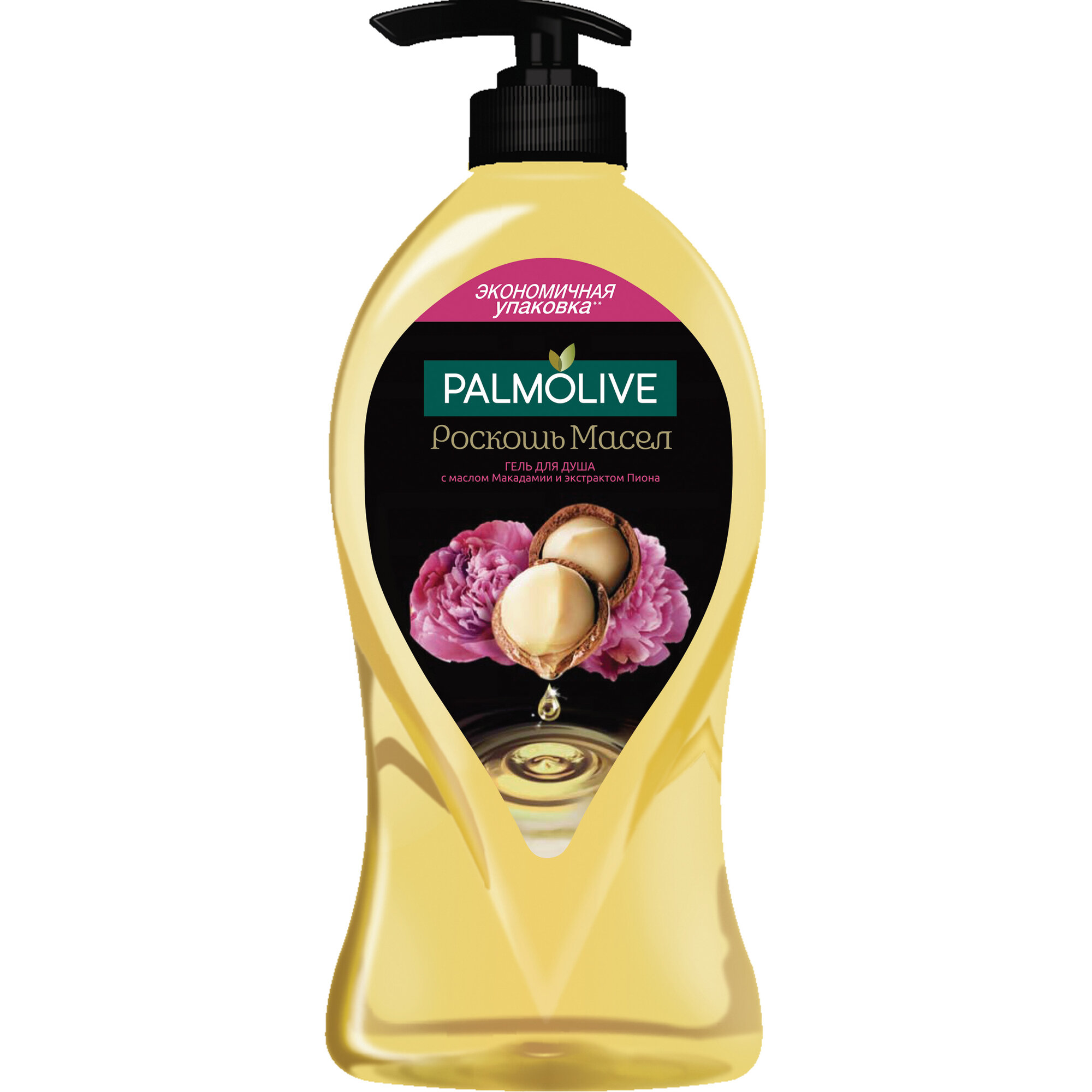 Гель для душа Palmolive Роскошь Масел с маслом Макадамии и экстрактом Пиона 750 мл