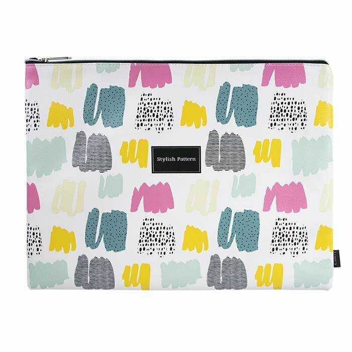 Папка на молнии ABSRTACTION А4 260х330мм Lorex