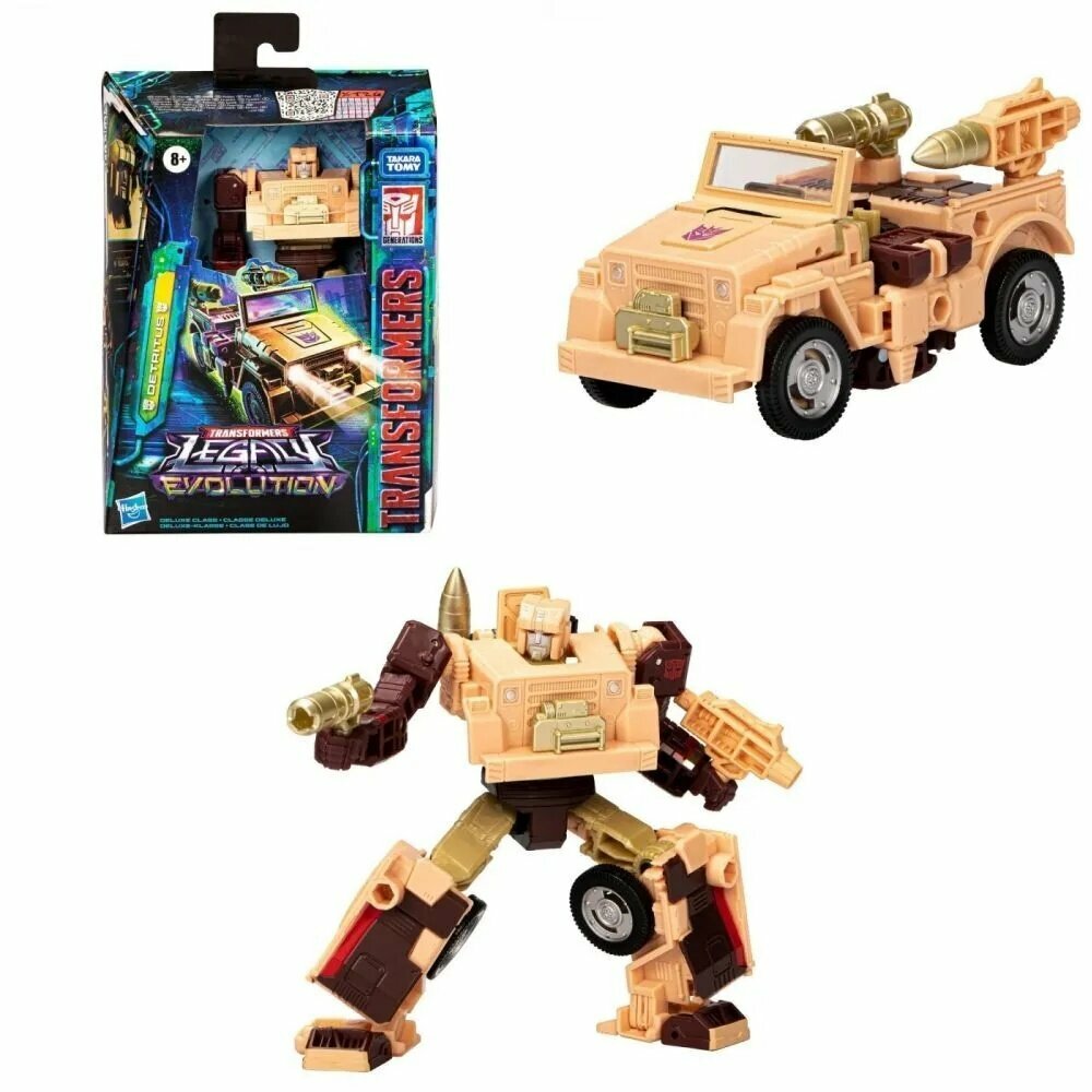 Трансформеры Игрушка Legacy Evolution Deluxe Class Detritus 5,5 дюйма (14 см) F7202