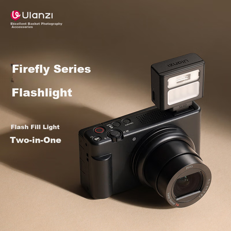 Ulanzi SL02 Firefly Постоянный свет мини универсальный внешний вспышка для Sony и Canon Hot Shoe Цвет：SL02 Firefly