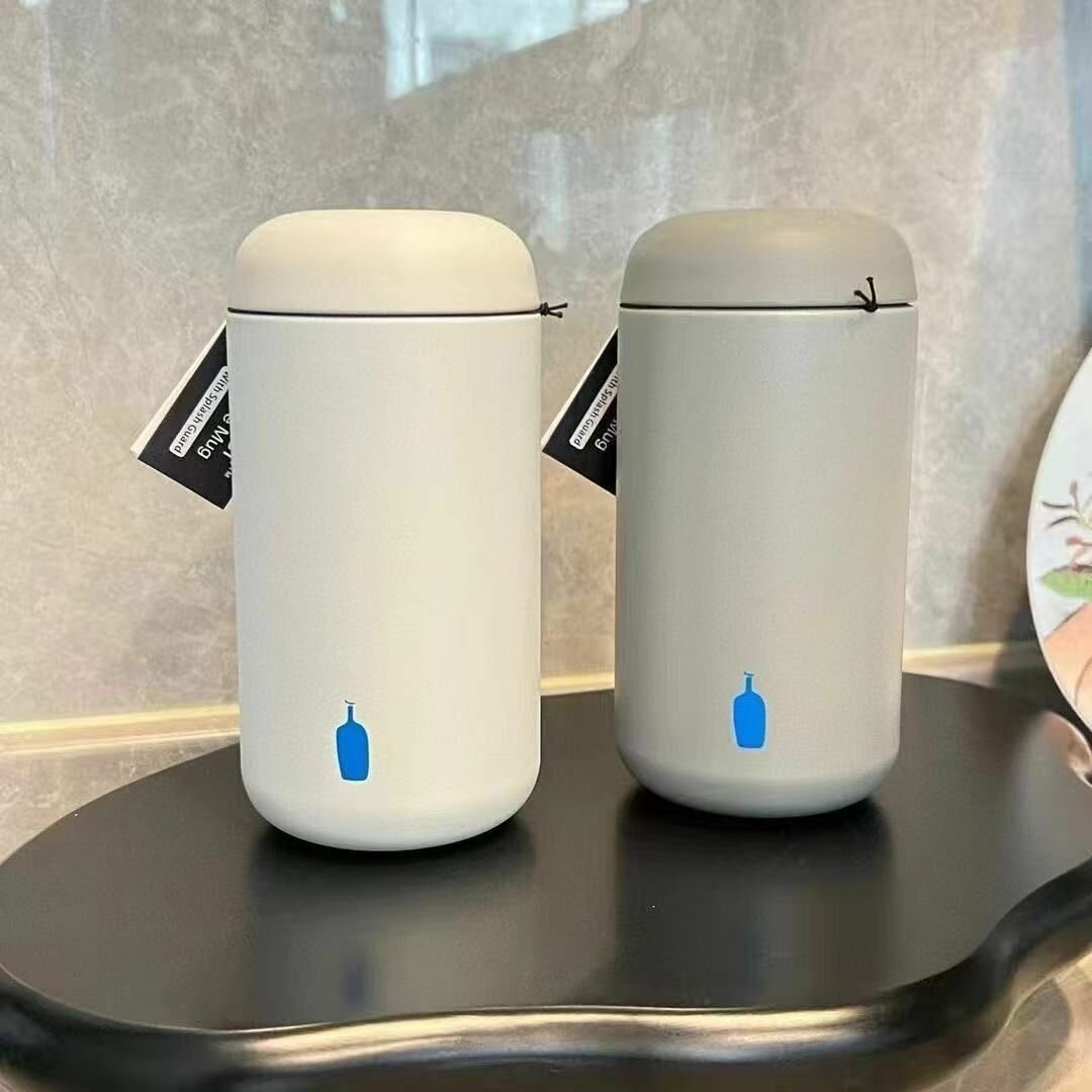 Термокружка Carter "Blue Bottle Coffee", нержавеющая сталь, серый, 300 мл — фото 1