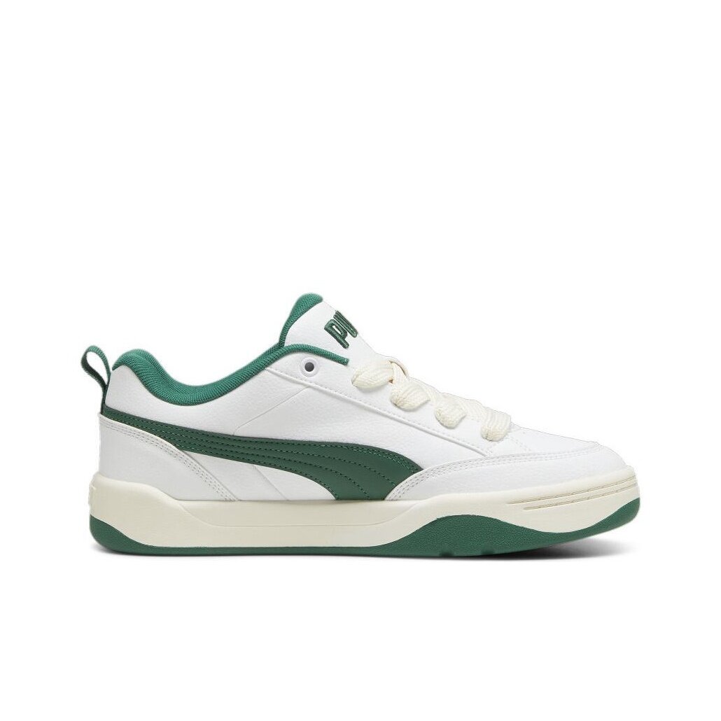 Кроссовки PUMA Park Lifestyle, размер EU 39 стопа (25CM), белый-зеленый — фото 1