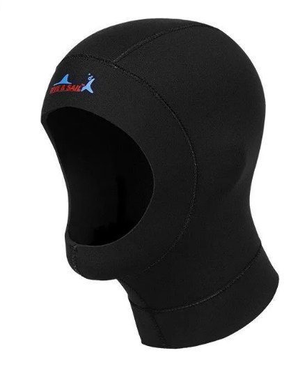 DIVE&SAIL Кепка для зимнего плавания и дайвинга из неопрена 3 мм для плавания серфинга дайвинга дрифтинга с плечами