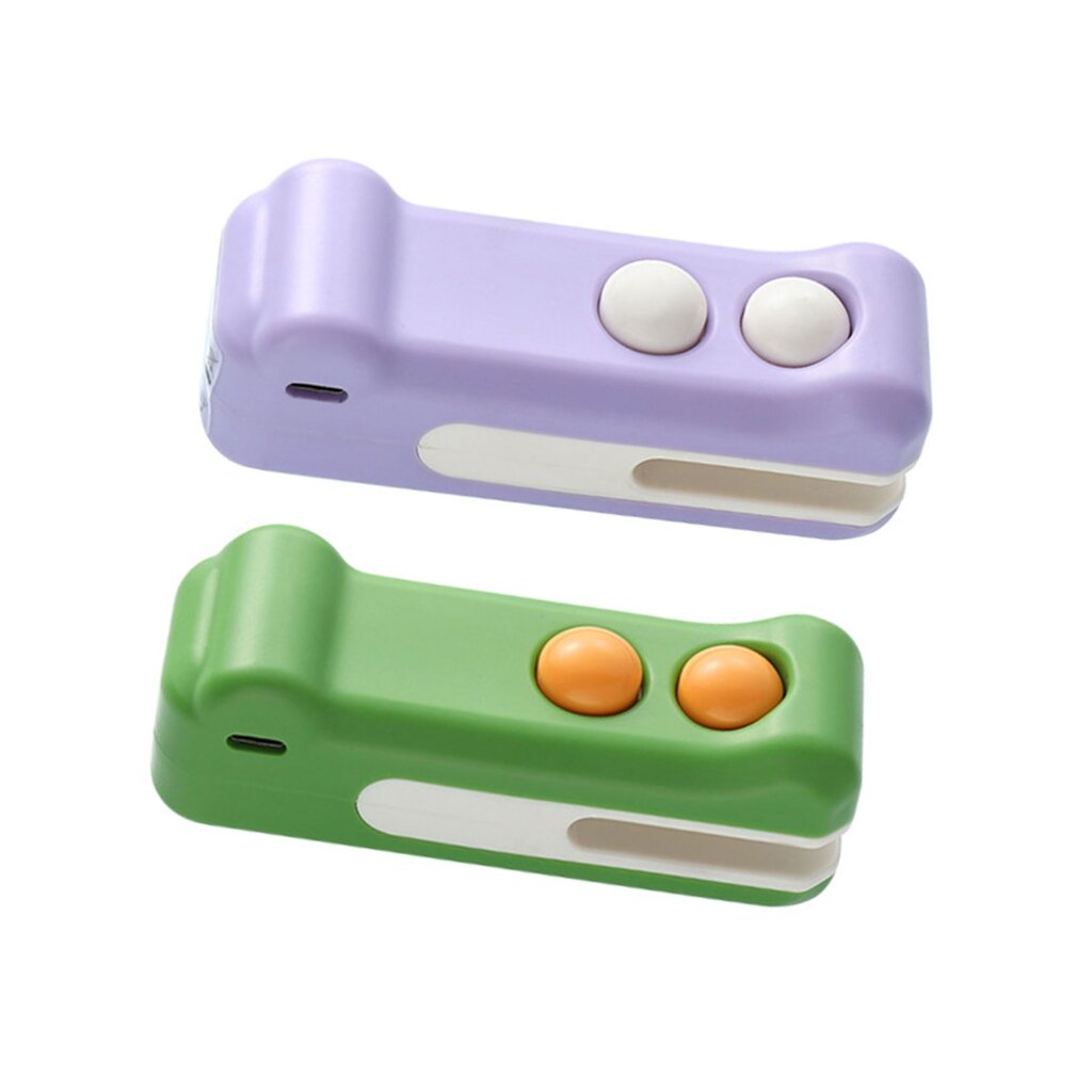 USB-герметизатор пакетов с режущим механизмом и магнитным креплением