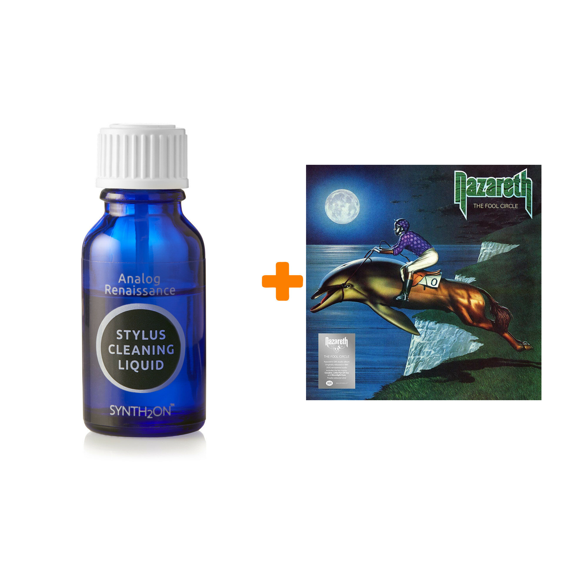 Nazareth Fool Circle Remastered Coloured Purple Vinyl LP + Жидкость для игл Shine
