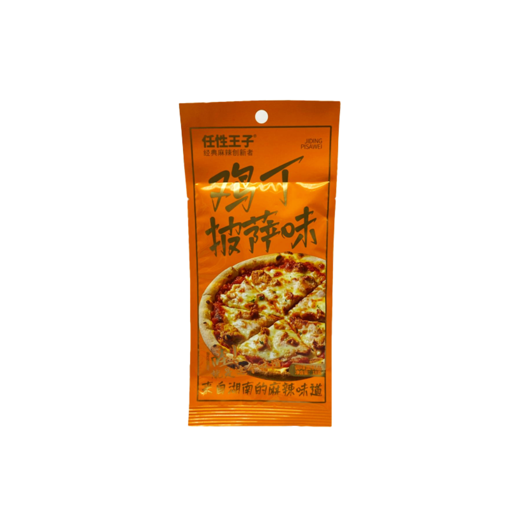 Снек "Своенравный принц" со ярким вкусом мясной пиццы 20 г, Китай