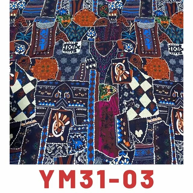 Мягкая льняная ткань, Ван Гог впечатления, марокканский и богемный стиль ткани на половину ярдов, мягкая льняная ткань для одежды. Платья