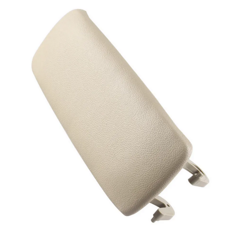 Крышка центральной консоли подлокотника из бежевой кожи для Audi A4 S4 A6