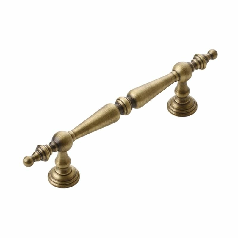 Латунная ручка дверцы шкафа, выдвижной ящик, французская дверная ручка-96 отверстий с шагом 8155