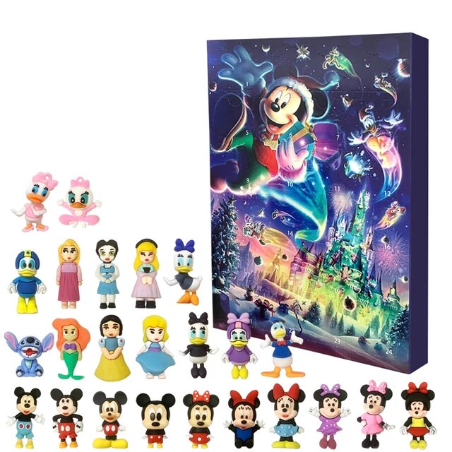 Оригинальная фигурка Стича в закрытой коробке, серия Disney "Веселый дневник", загадочный пакетик-сюрприз, аниме-фигурка, модель, украшение, коллекционный милый подарок для детей.