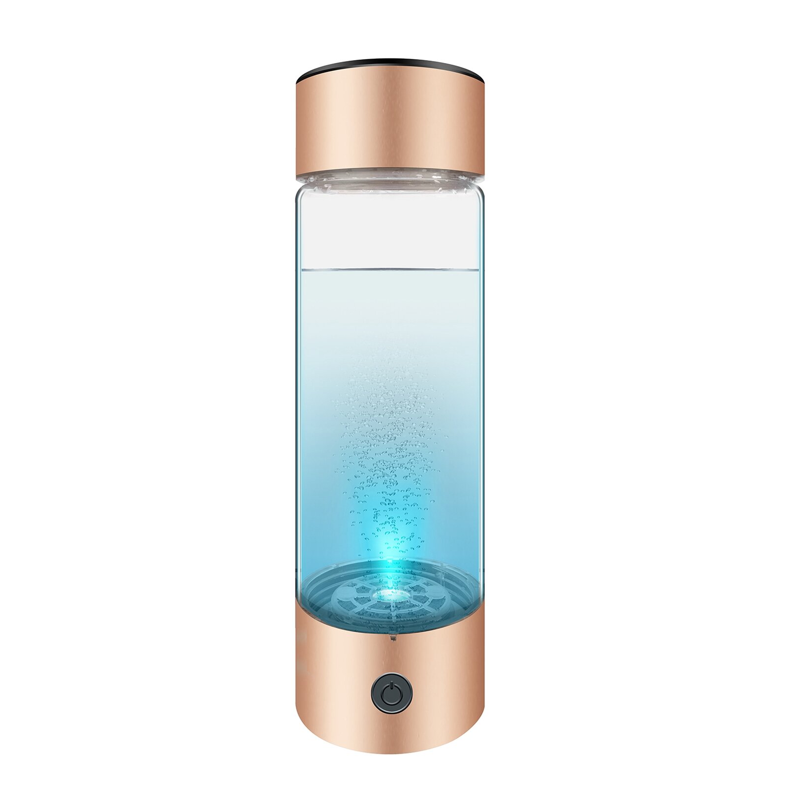 Генератор водородной воды с технологией PEM SPE Перезаряжаемая бутылка с водородной водой на 330 мл — портативный ионизатор богатой водородом воды для мужчин, женщин, домашнего офиса, путешествий