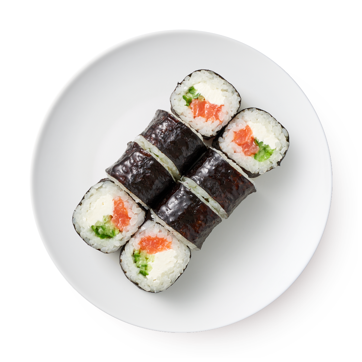 Роллы Кимпаб, с форелью, сливочный сыр, 235 граммов, 1 упаковка