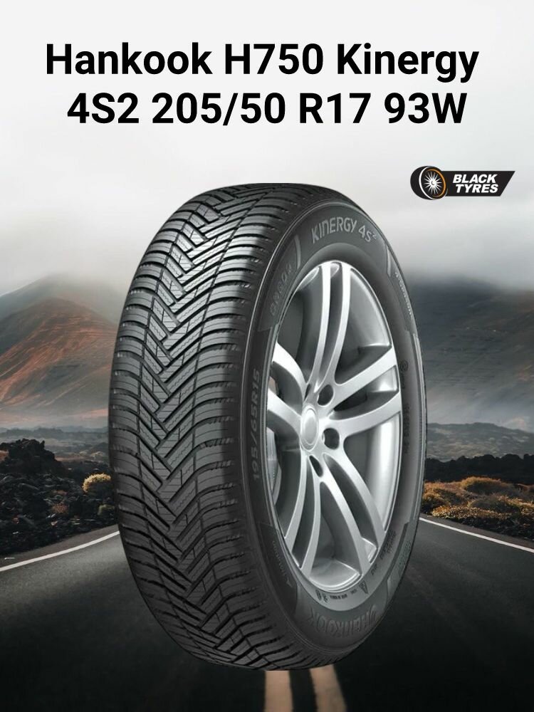 Шины всесезонные Hankook H750 (Kinergy 4S2) 205/50 R17 93W