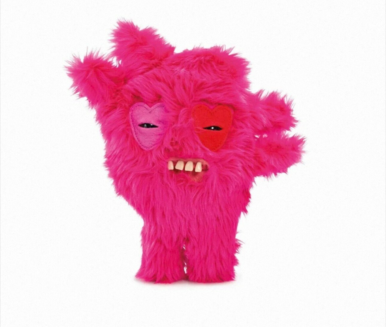 Fuggler игрушка/большая мягкая игрушка zuru fuggler/оригинал/розовое сердце/монстр