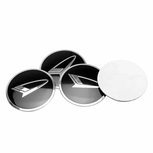 4 шт, 56 мм, металлические колпаки центральной ступицы колес автомобиля, наклейки с логотипом, эмблема, внешние детали, аксессуары для Daihatsu Terios Sirion Mira и т. д.